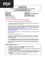 ACCA Apprentice Project Report Form | PDF | Experience | Question