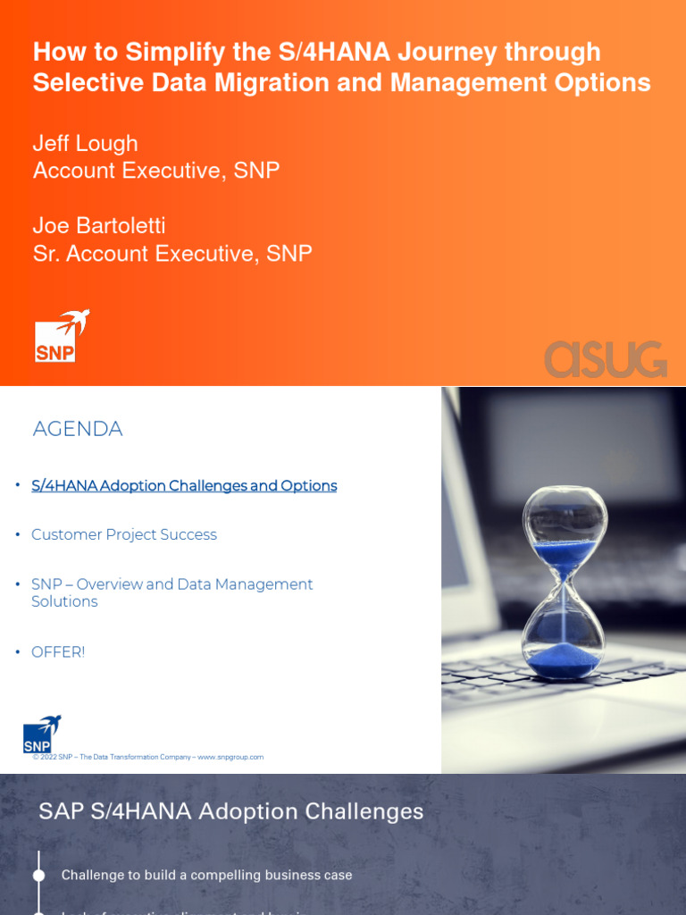 10.27.2022 SNP Presentation_ASUG MN_How to Simplify the S4HANA Journey ...