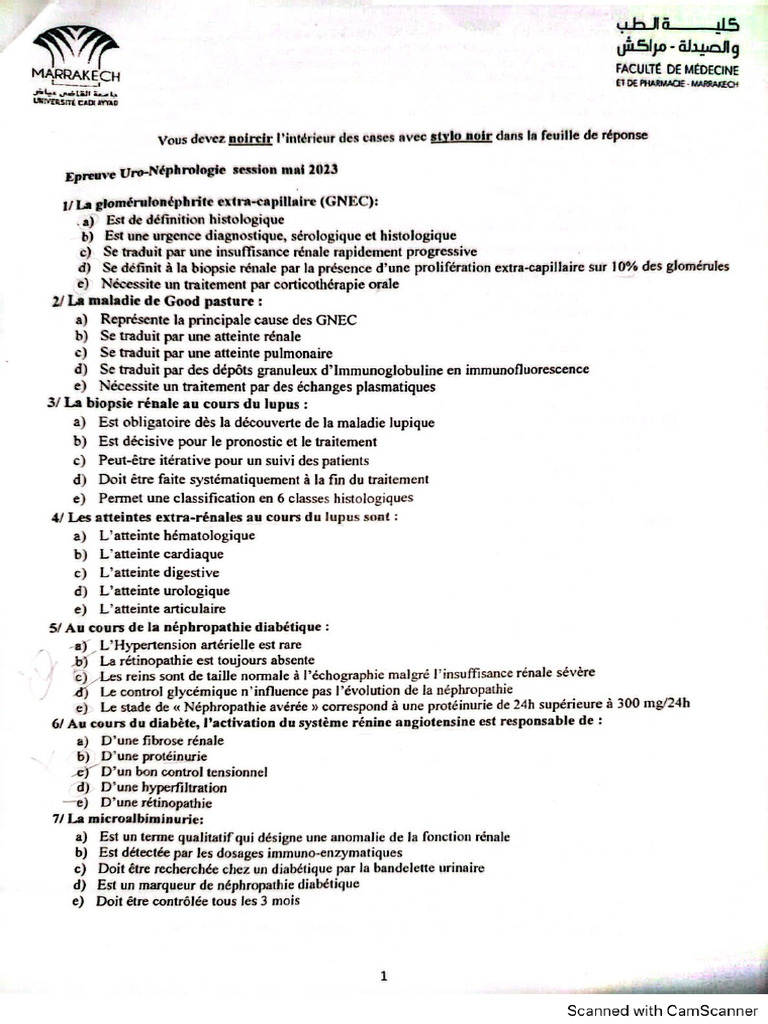 Uro Nephro 23 N+R | PDF