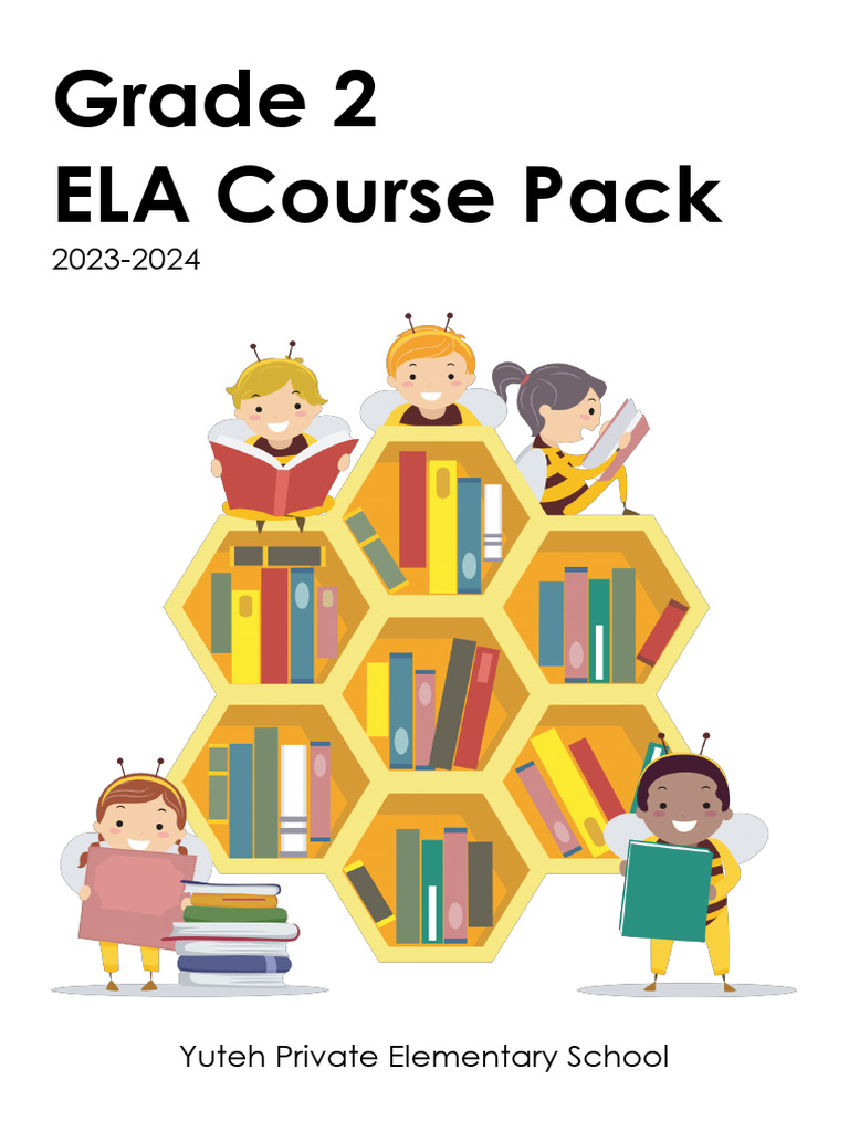 G2 2023 2024 ELA Course Pack | PDF | Noun | Plural
