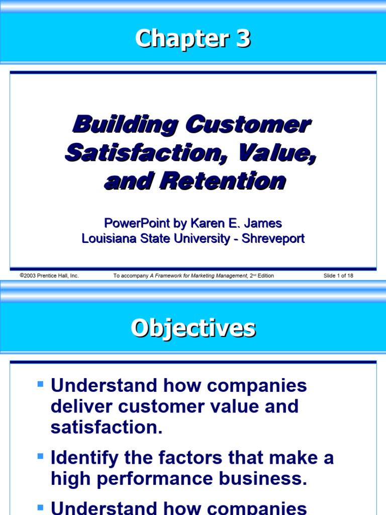 Building Customer Satisfaction and Value | PDF | Marketing | Customer