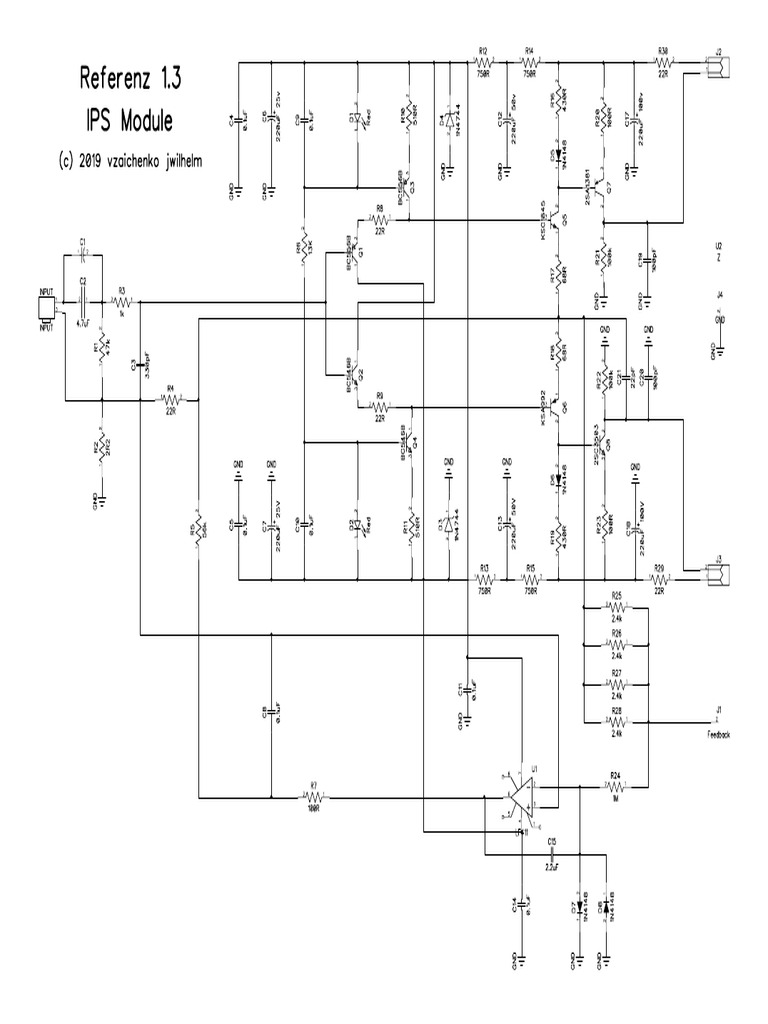 01 Referenz IPS Schematic - PDF 1 Sürümü | PDF