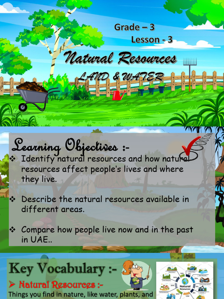 Natural Resources in UAE for Grade 3 | PDF | Pearl | Underwater Diving