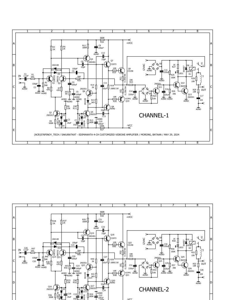 Sakuratkat-Edimawata 4-Ch Ampli_bind | PDF