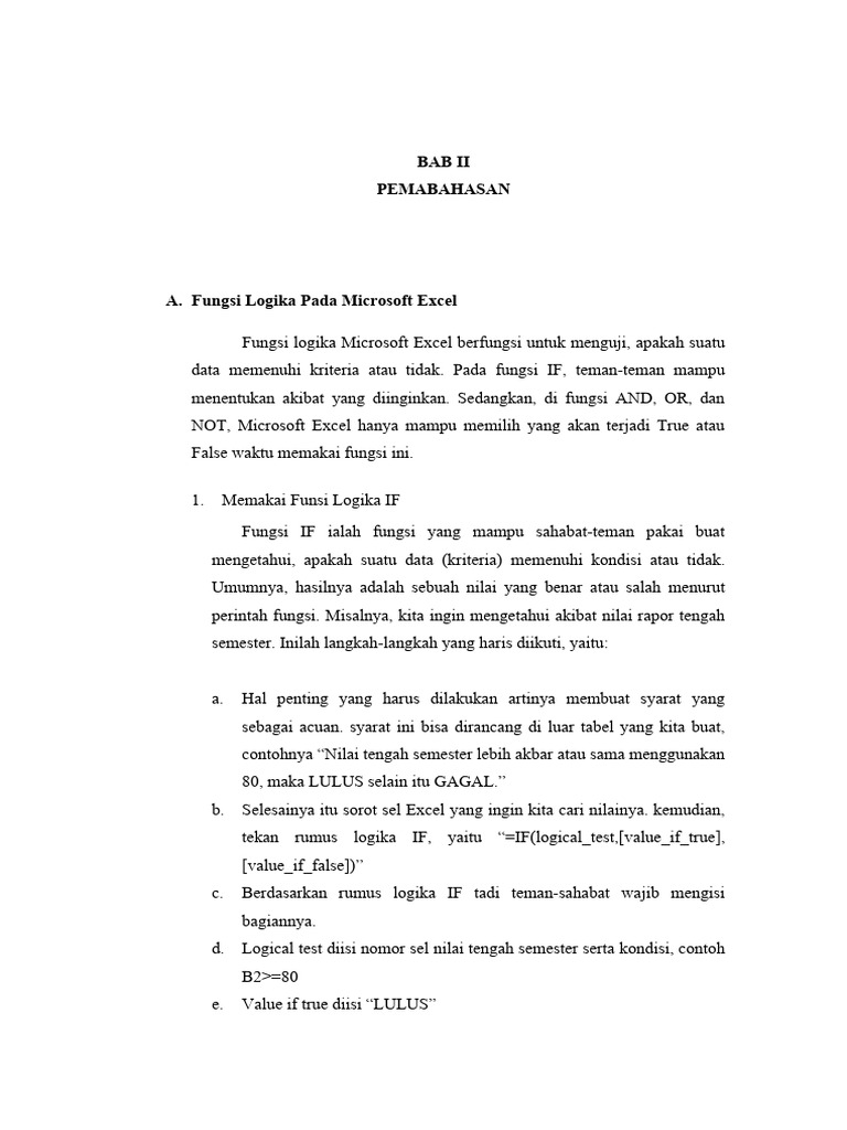 Bab Ii Pembahasan | PDF | Komputer