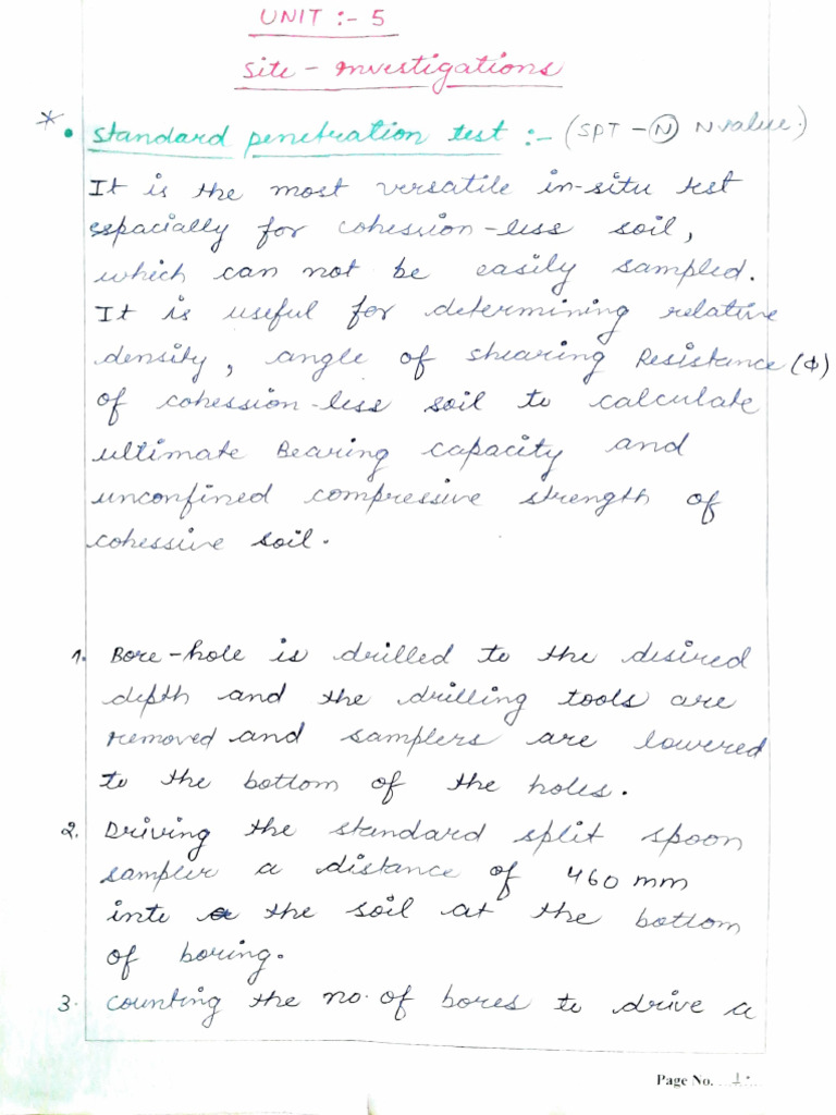 Bearing Capacity Notes | PDF