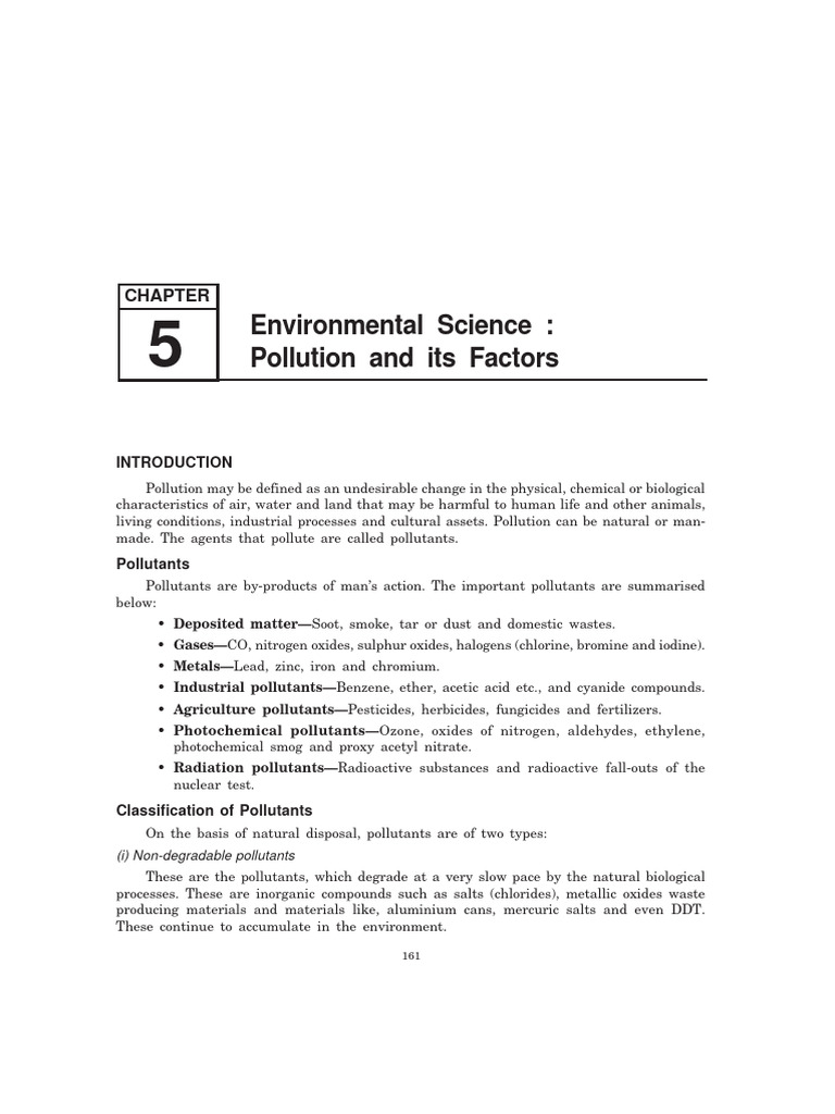 Environmental-Pollution-Supplemental-Notes | PDF | Sewage Treatment ...
