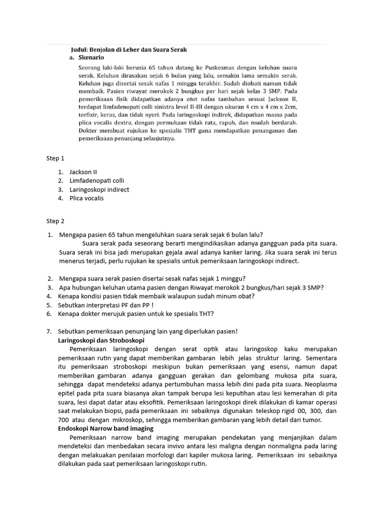 Rancangan SGD LBM 2 - Penyakit Degeneratif | PDF