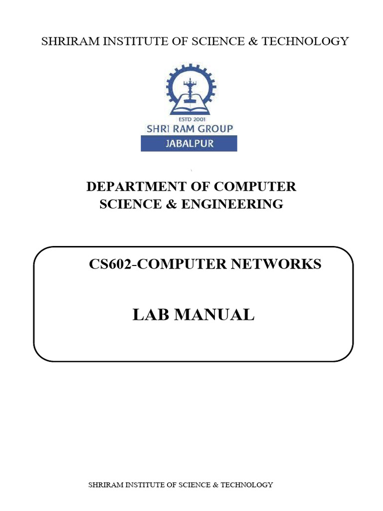 CN Lab Manual | PDF | Routing | Transmission Control Protocol