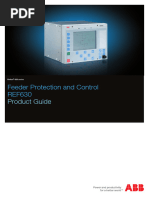 REF650 Advanced Distribution System Protection Brochure en-4CAE001685 ...