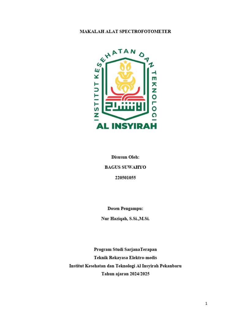 MAKALAH ALAT WATER BATH Raji | PDF