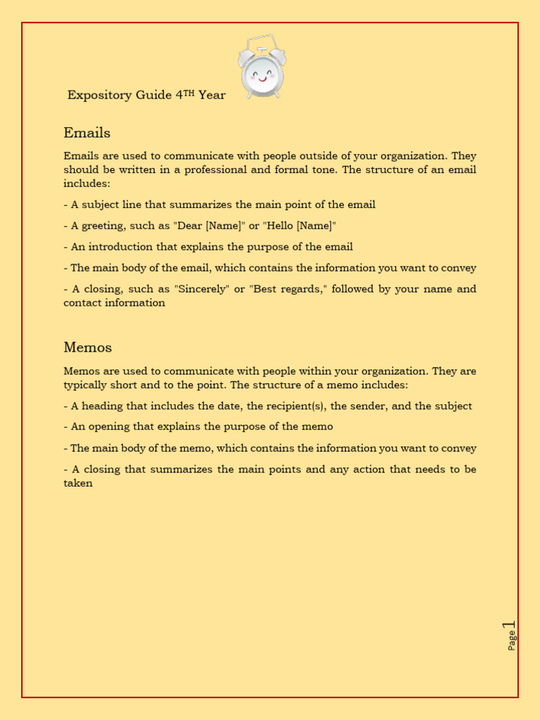 4th Year Language Internal Exam Study Guide | PDF | Information | Communication