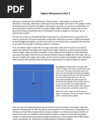 All Dimensions Explained From 0D To 11D | PDF