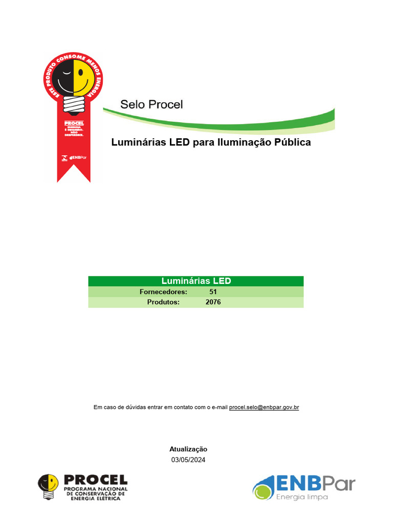 Luminaria LED IP | PDF