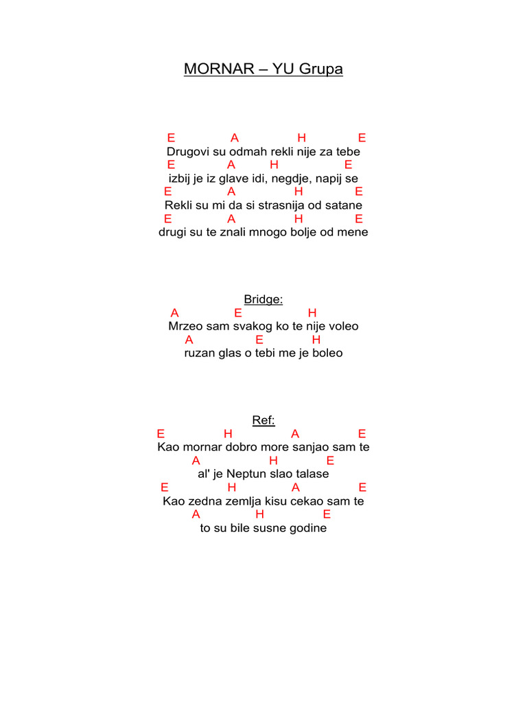 Mornar | PDF