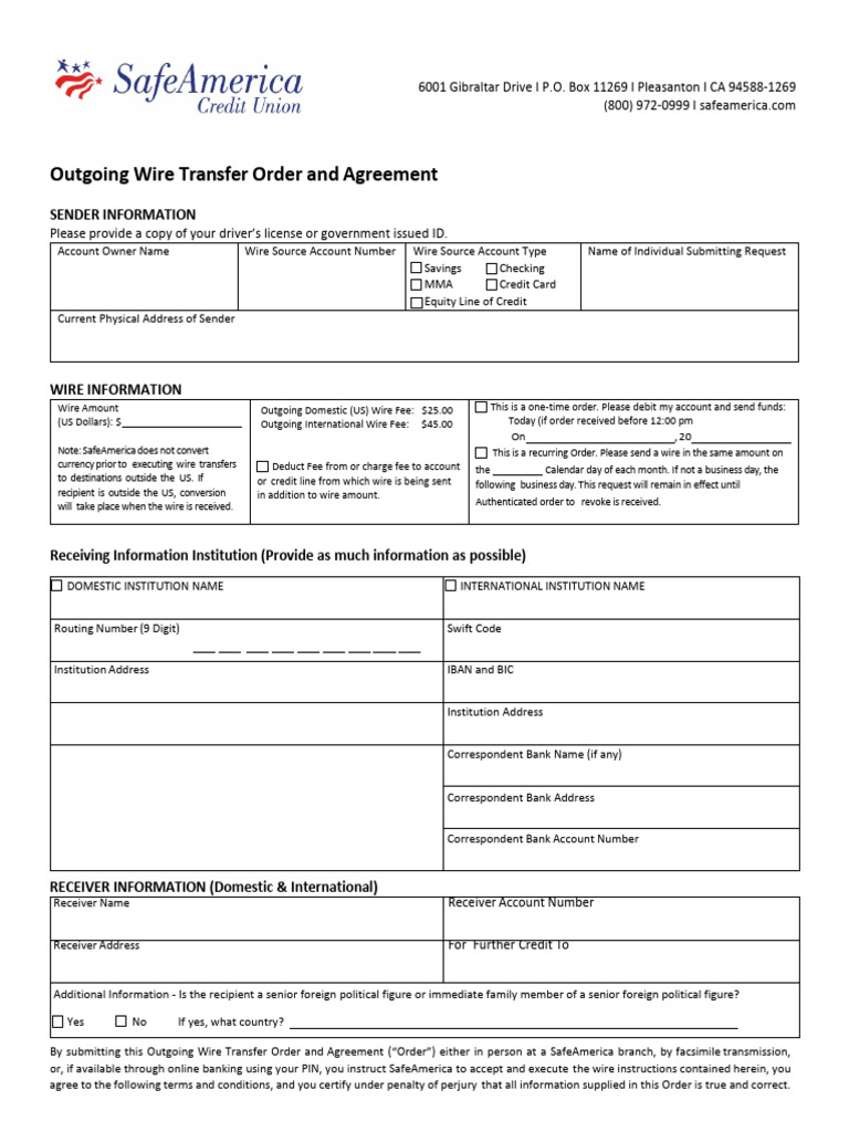 OutgoingWire_5.19 | Download Free PDF | Wire Transfer | Banking