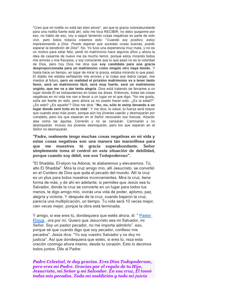 declaracion | PDF | Cristo (título) | Pecado