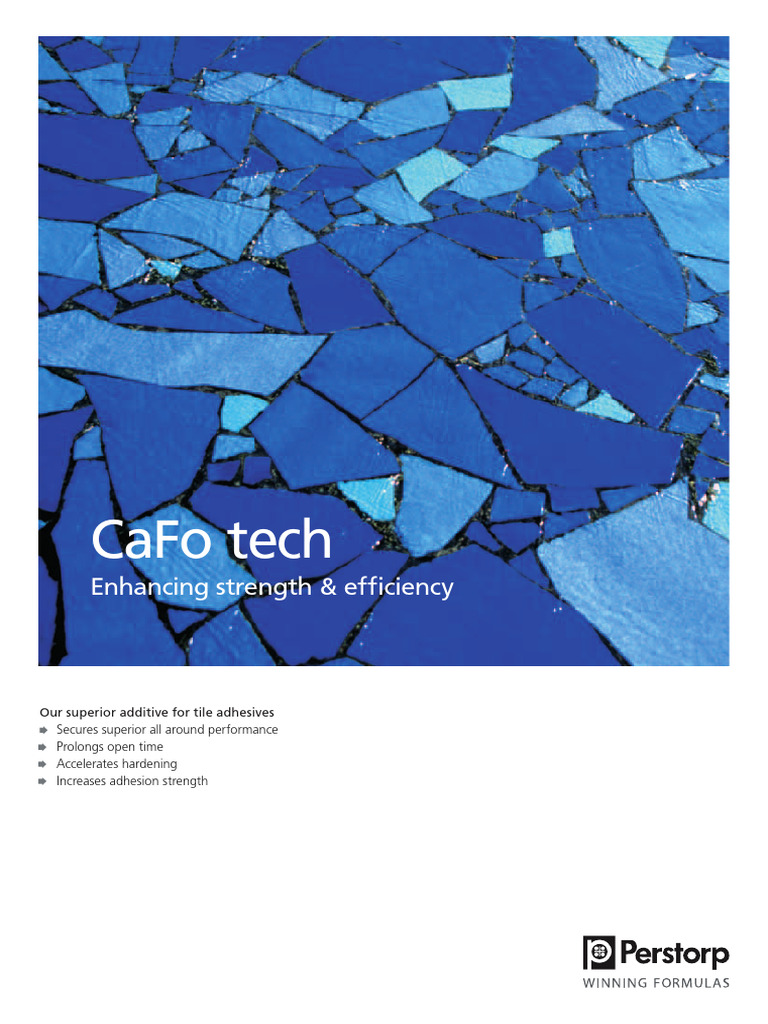CaFo tech_121108 | PDF | Innovation | Adhesive