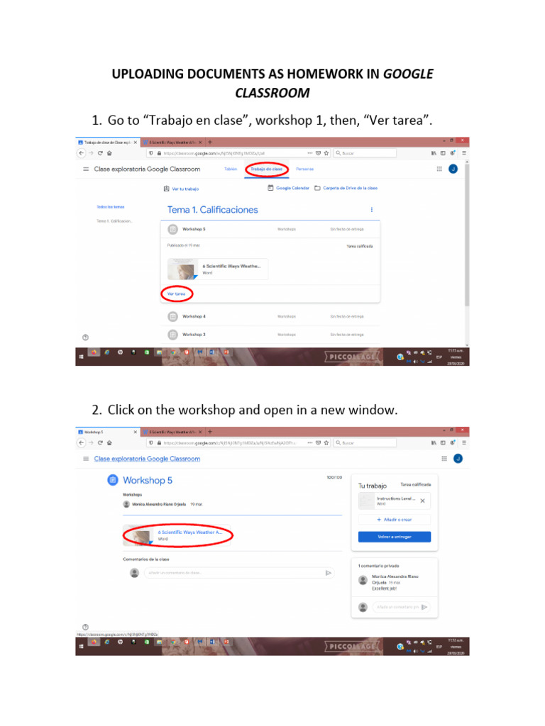 Uploading Documents As Homework | PDF | Teaching Methods & Materials | Art