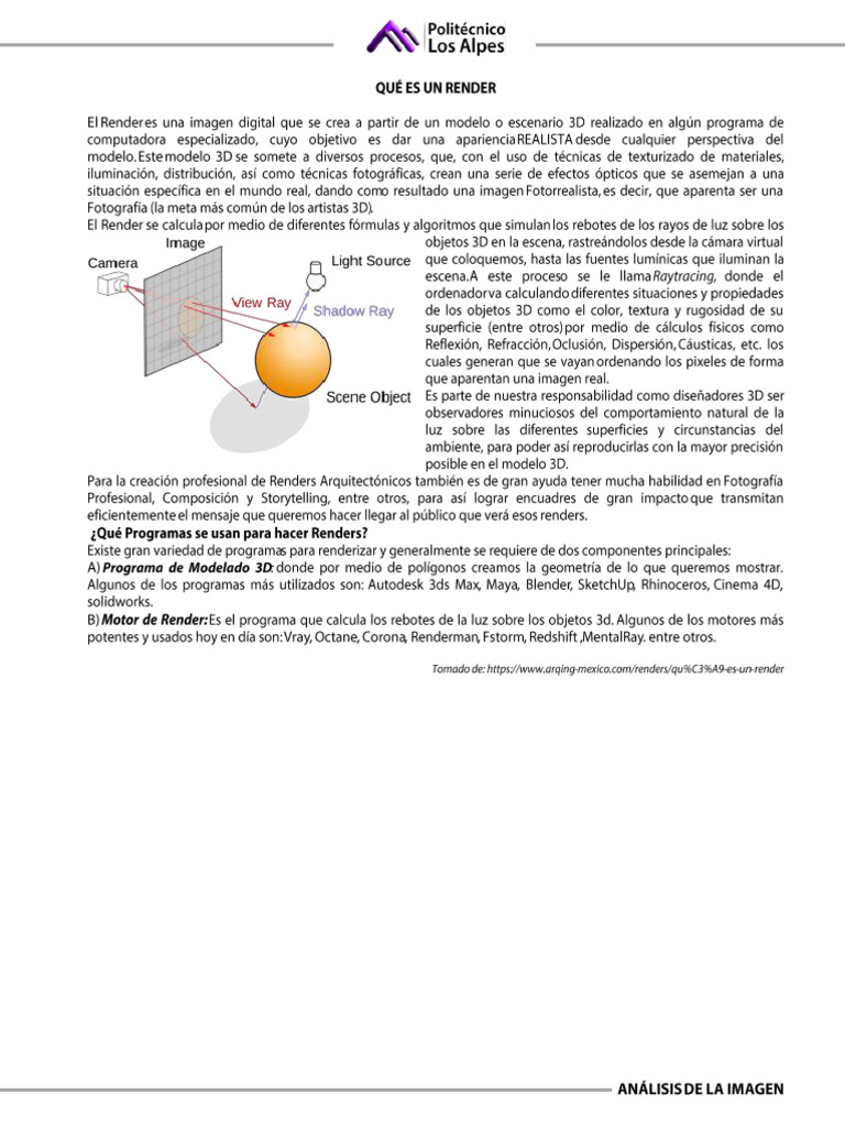 Unidad 3 Render | PDF