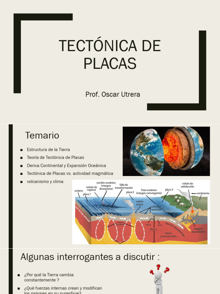 Tectónica de Placas | PDF | Placas tectónicas | Continente