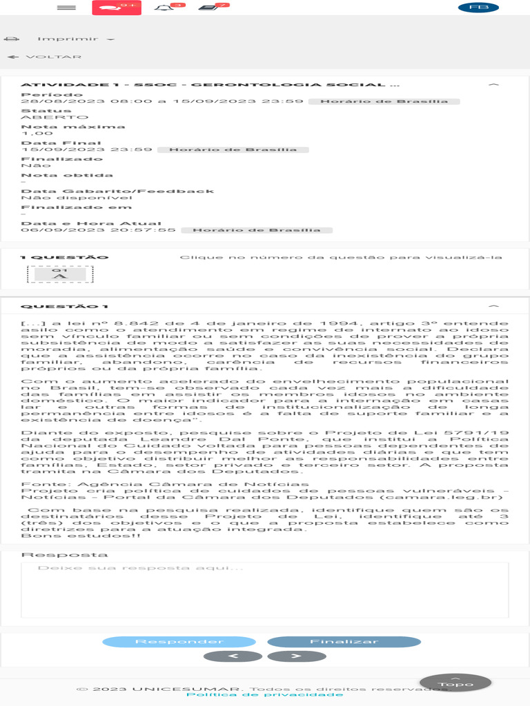 Início Minhas Disciplinas Disciplina Atividade Avaliativa Studeo ... Início Minhas Disciplinas Disciplina Atividade Avaliativa Studeo ...