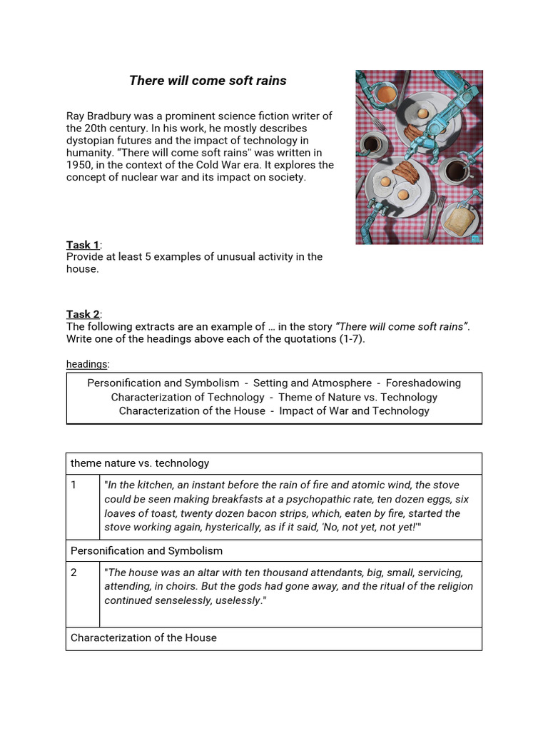 There will come soft rains | PDF