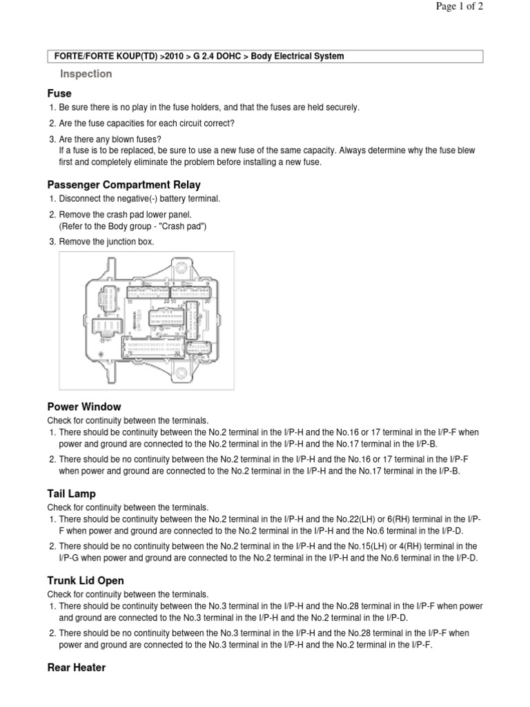Electrical Relay Passenger | PDF | Fuse (Electrical) | Components