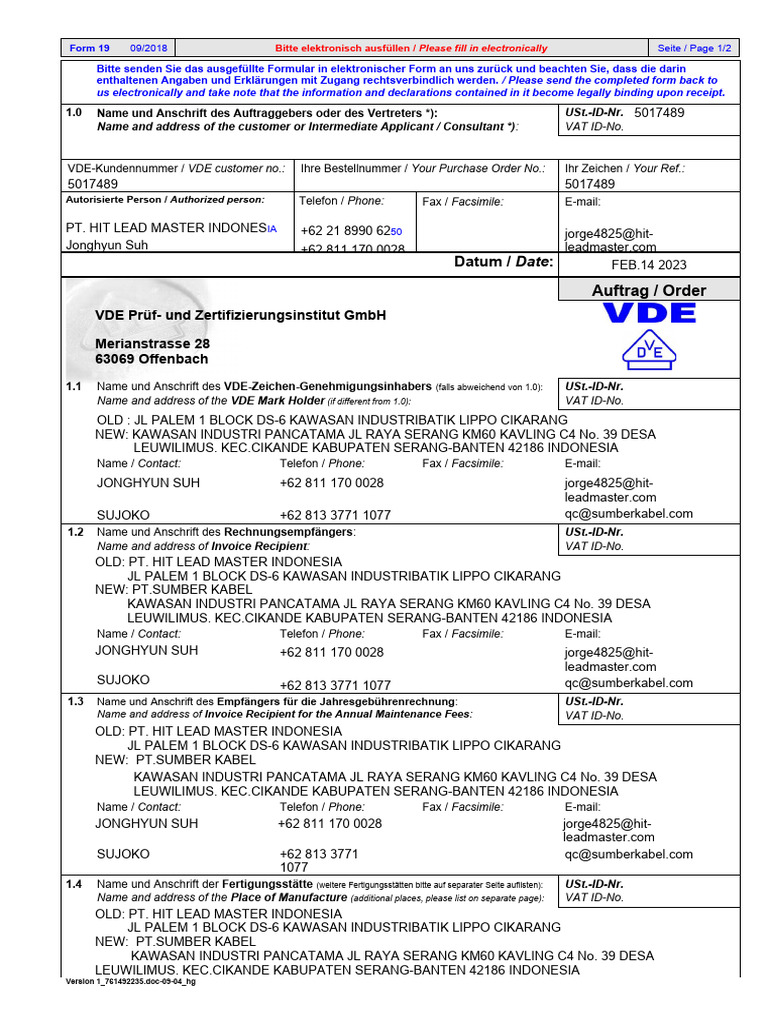 Hit Lead Master Sumber Kabel | PDF