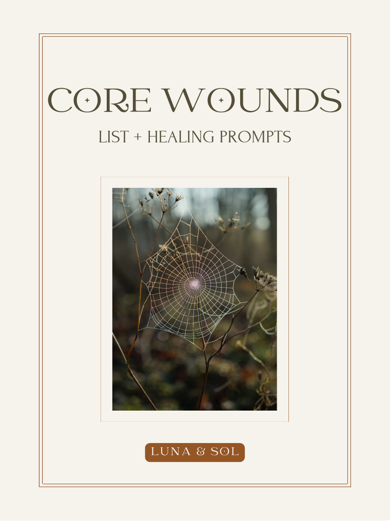 Core Wounds List Prompts Freebie Lonerwolf | PDF | Emotions | Social ...