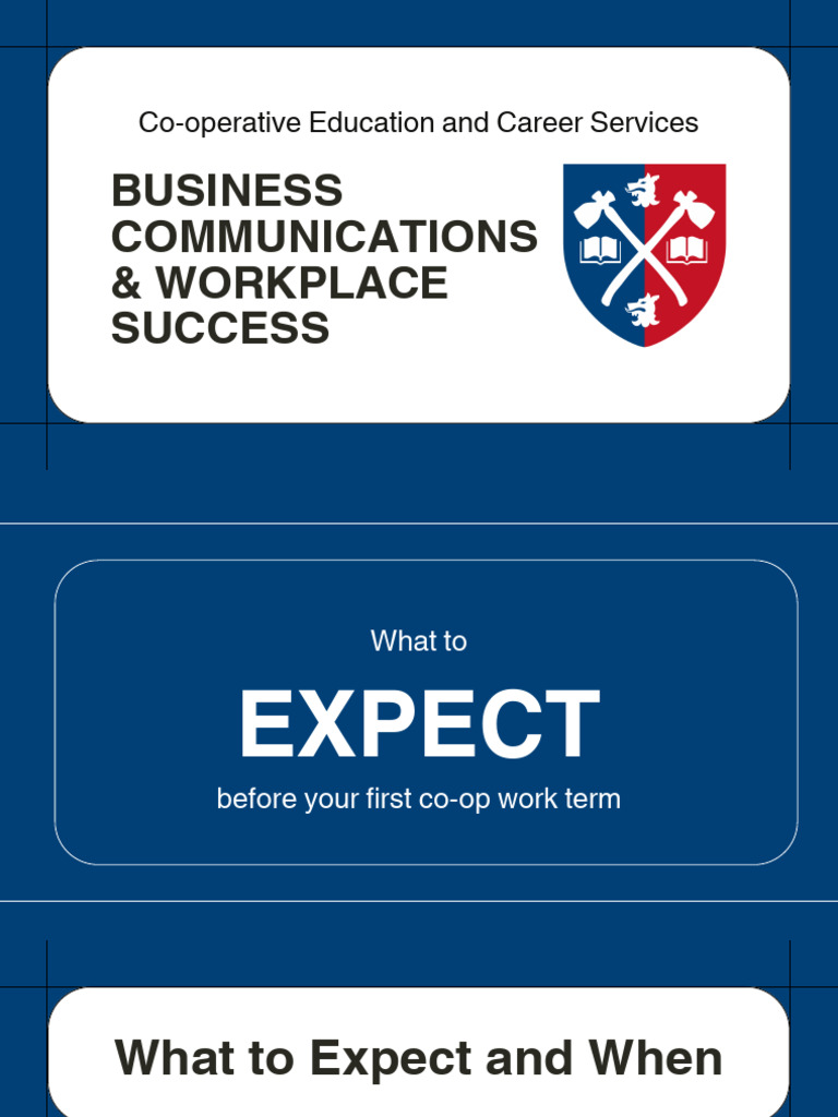 Co-op Business Communications Presentation (1) | PDF | Employment ...
