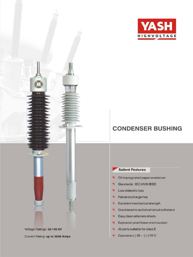 OIP Condenser Bushing | PDF