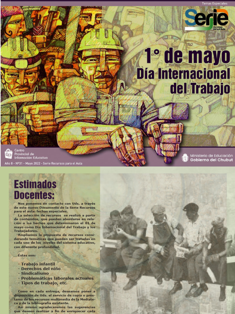 Recursos Educativos Día del Trabajo | PDF | Salario | Labor