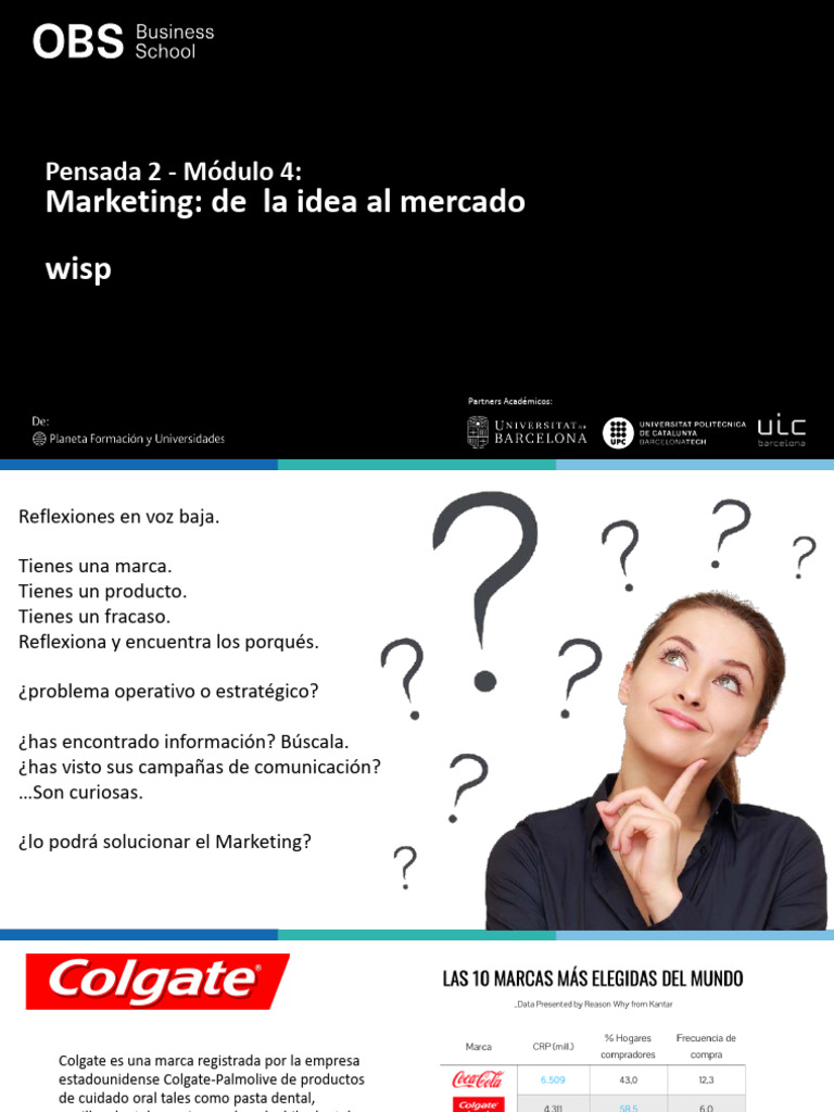 Pensada 02 Wisp Producto y Comunicación | PDF | Marca