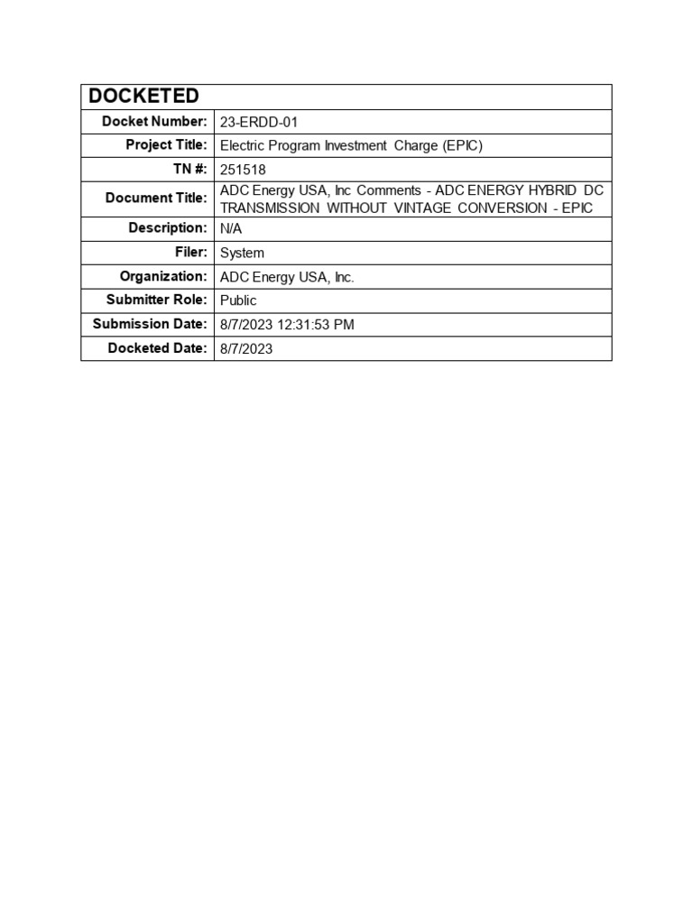 ADC Energy's Hybrid DC Transmission Solutions | PDF | Direct Current ...