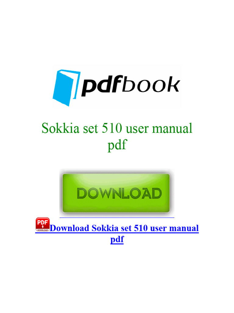sokkia-set- | Download Free PDF | Microsoft Windows | Computing
