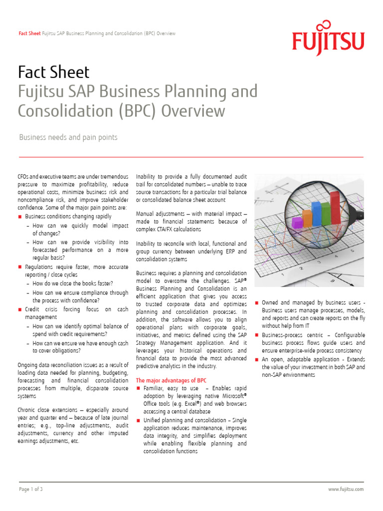 Alliances SAP BPC Overview Factsheet | PDF | Business | Trademark