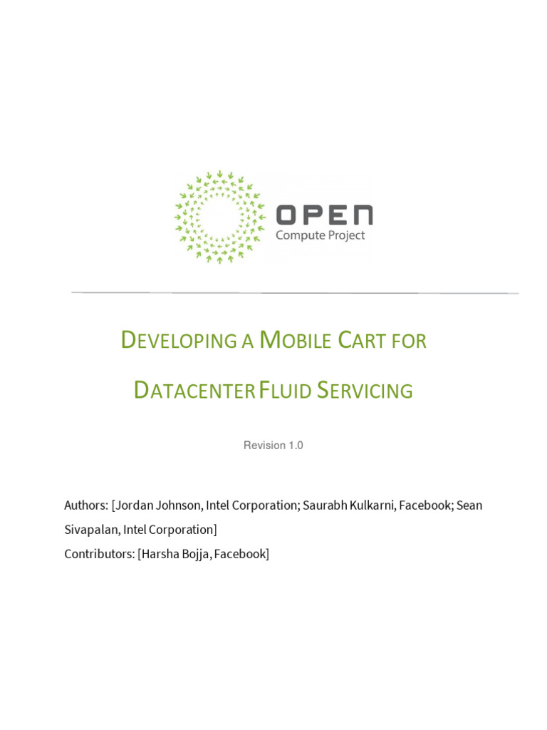 Mobile Fluid Cart Rev 1.0 | PDF | Valve | Data Center