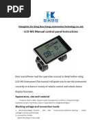 LCD M5 Display Manual | PDF | Liquid Crystal Display | Electrical ...
