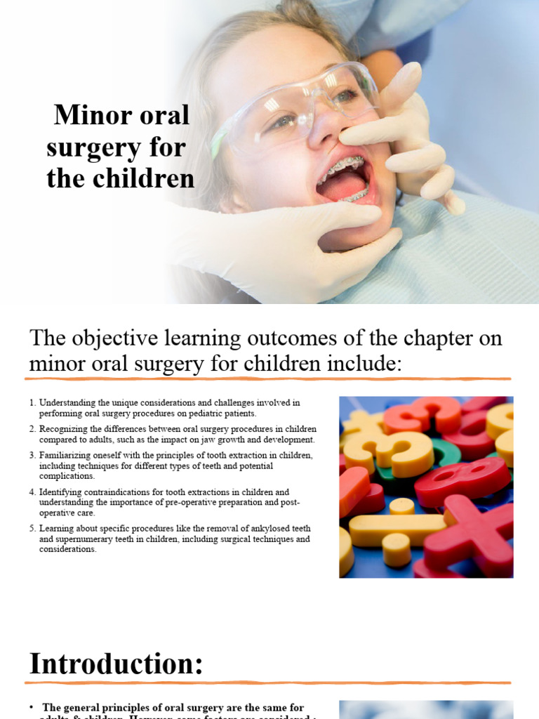 Minor Oral Surgery | PDF | Tooth | Surgery