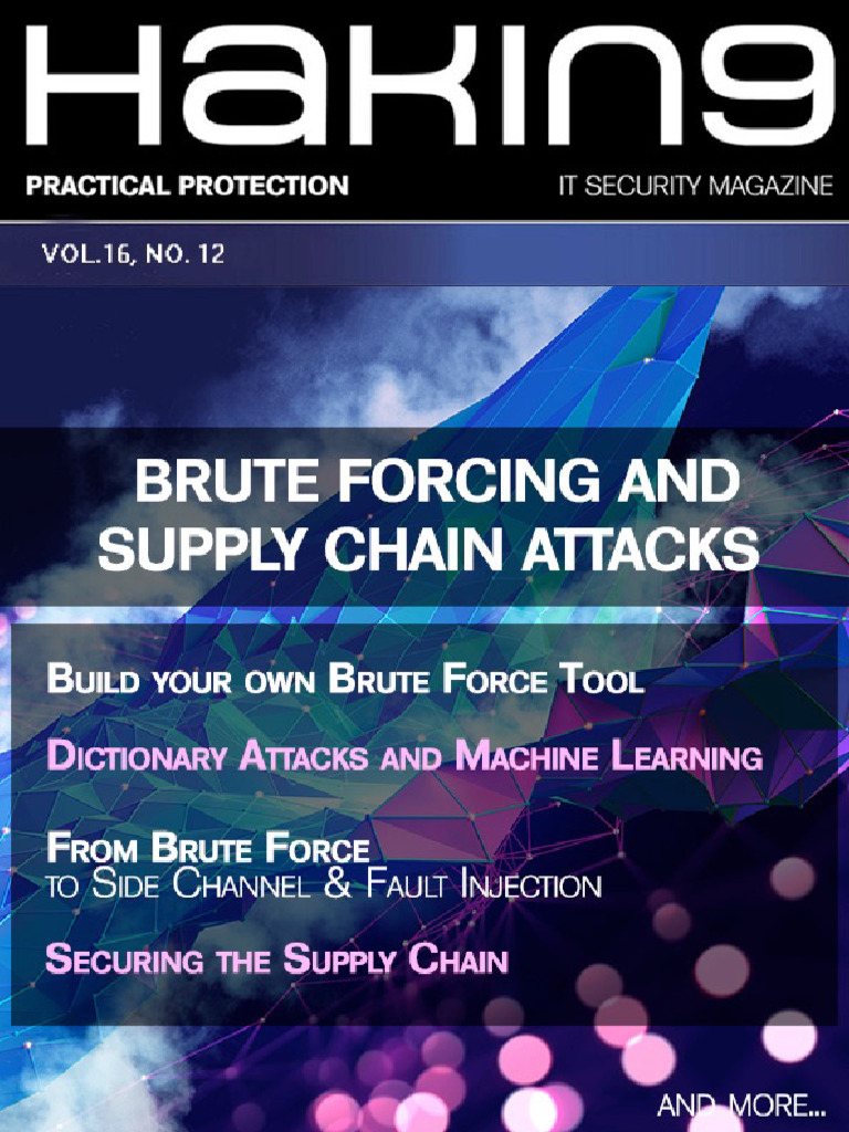 Brute Forcing and Supply Chain Attacks | PDF | World Wide Web | Internet & Web