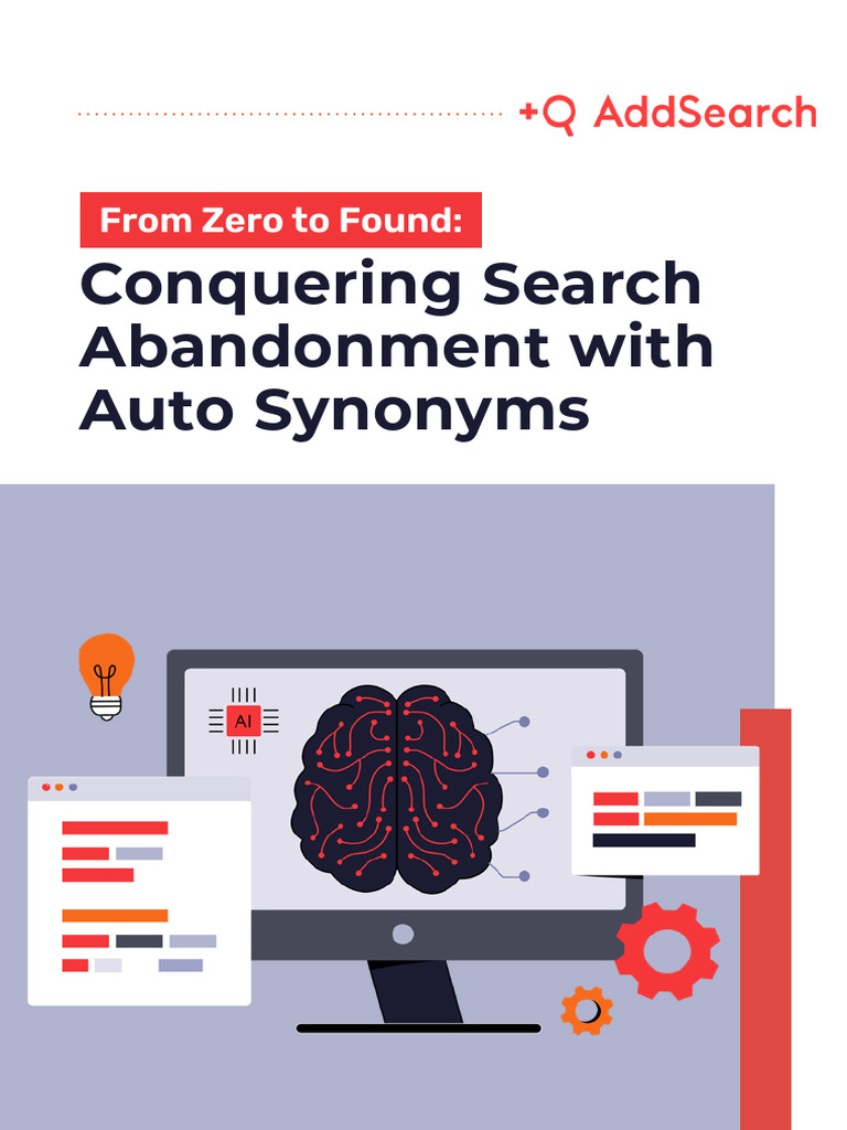 Conquering Search Abandonment With Auto Synonyms | PDF | Privacy | E ...