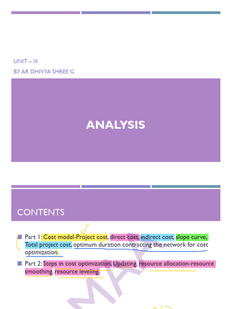 Unit 3-Analysis | PDF | Mathematical Optimization | Applied Mathematics