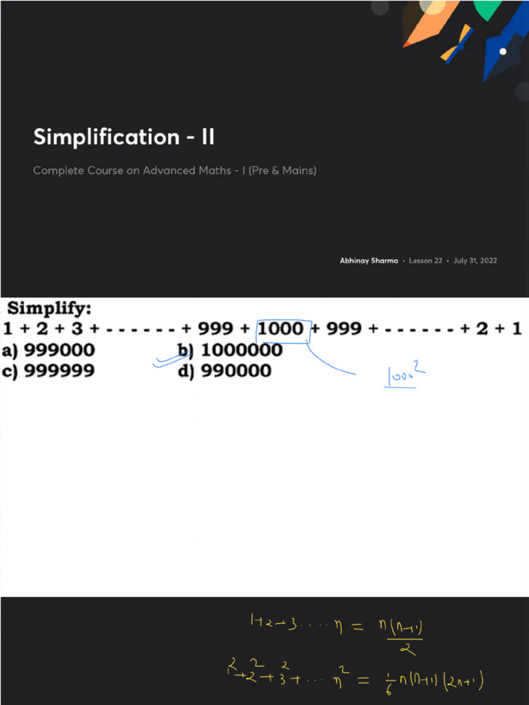 Simplification II With Anno | PDF