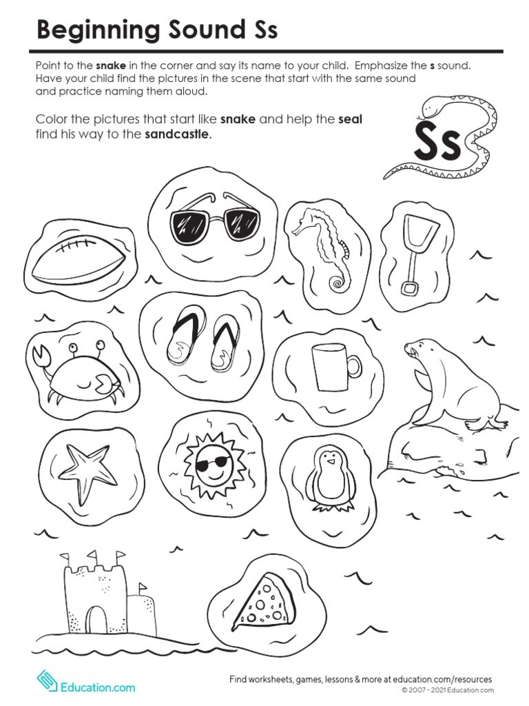 Beginning Sounds - 2 | PDF