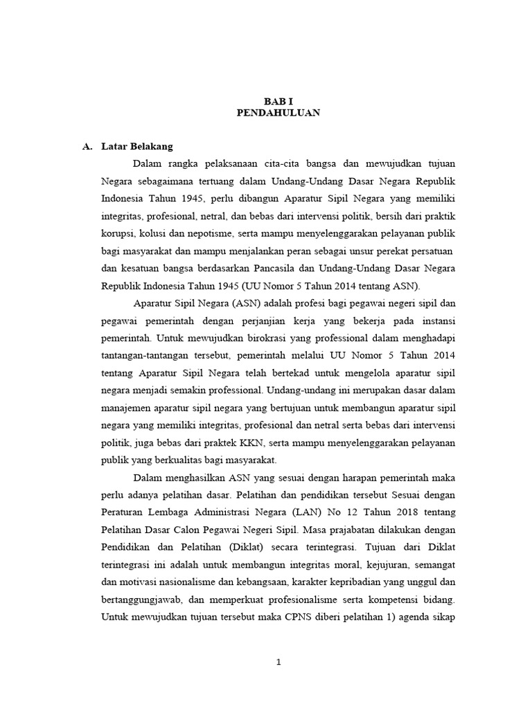 Rancangan Aktualisasi Rini | PDF