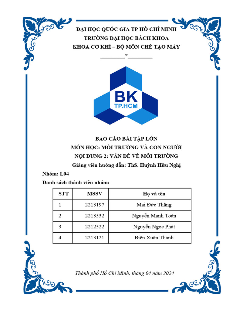 BTL MTCN Nd2 Nhóm l04 | PDF