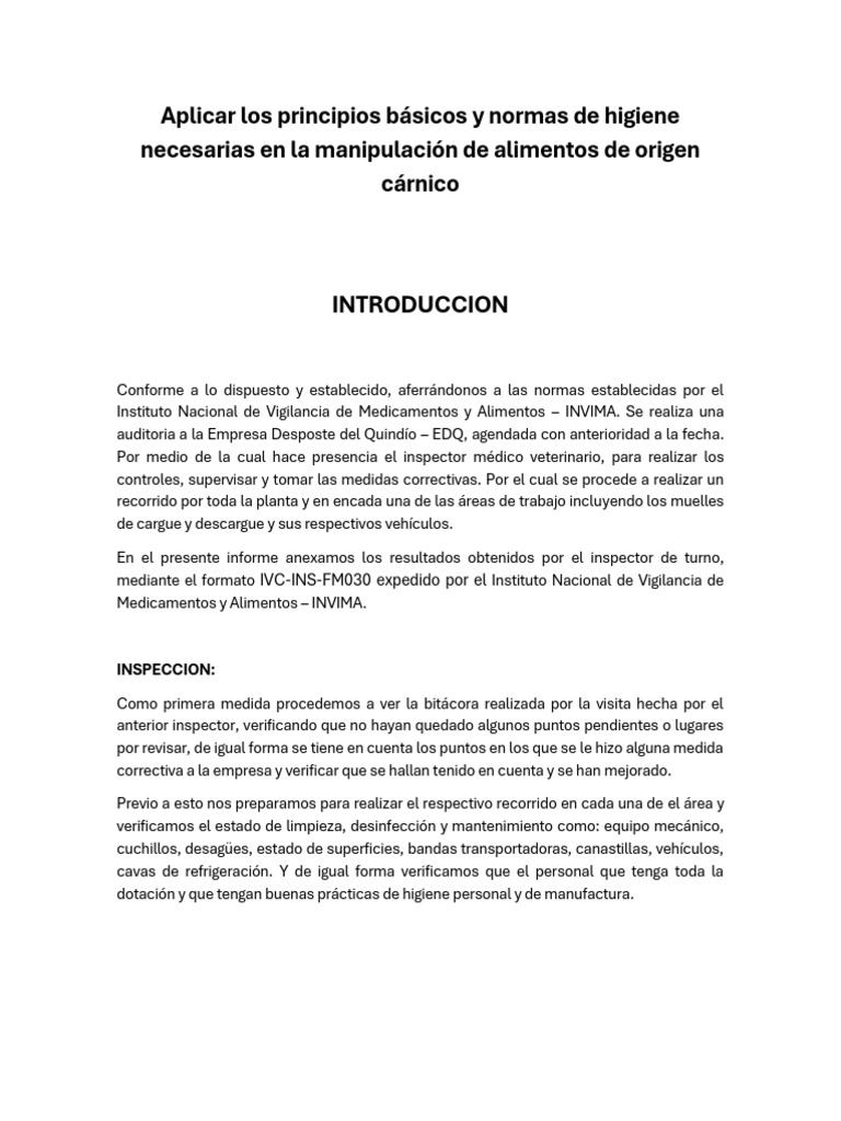 principios básicos y normas de higiene en la manipulación de alimentos ...