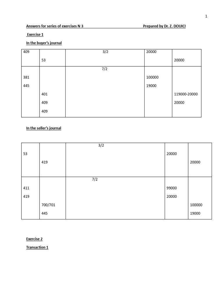 Answers Series 3 Advance Payment | PDF | Discounts And Allowances | Invoice