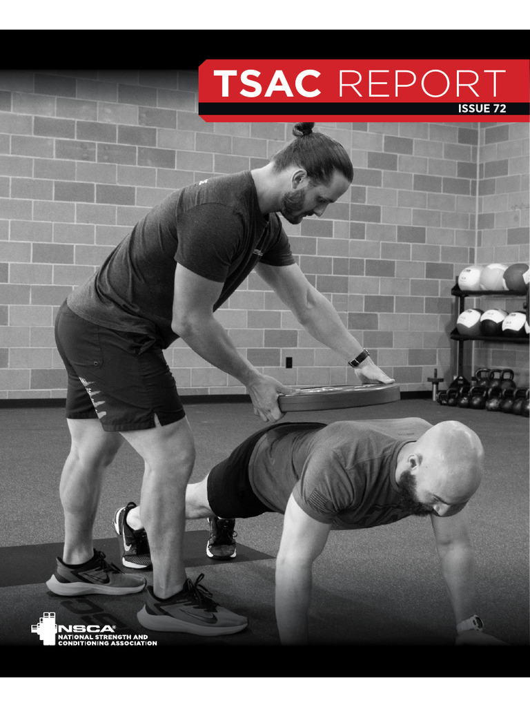 Tsac Report 72 Updated | PDF | Adipose Tissue | Skeletal Muscle
